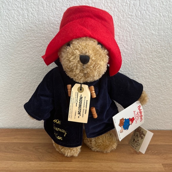 Eden | Toys | Vintage Paddington Bear 4th Anniversary Hobby Toy Plush ...